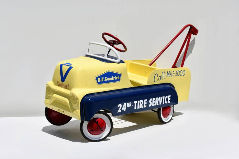 1948? B.f. Goodrich 24 Hr Tire Service Wagon Pedal Car
