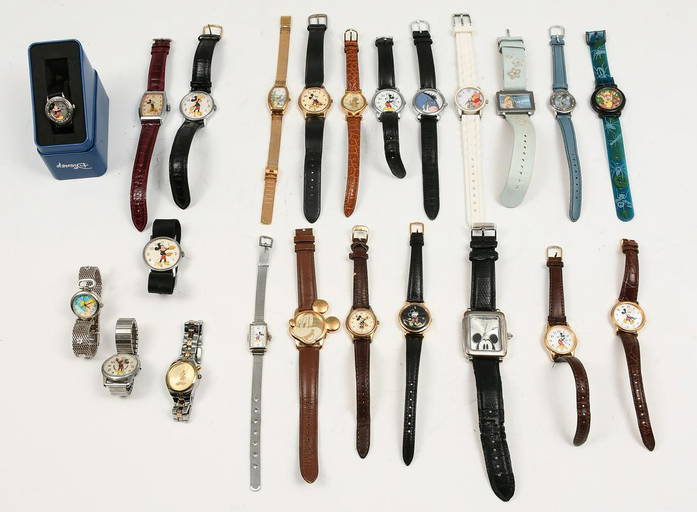 DISNEY WATCH COLLECTION (#1201) on Jun 18, 2022 | Burchard Galleries ...