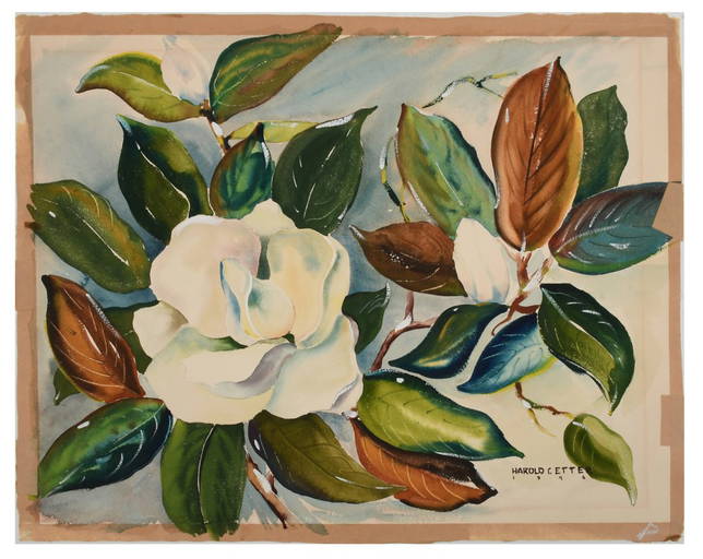 HAROLD ETTER MAGNOLIA STILL LIFE PAINTING - Jun 18, 2022 | Burchard ...