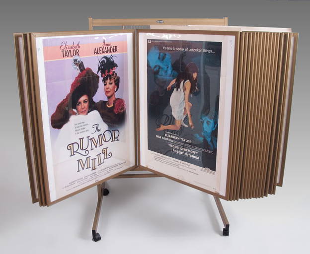 Selwyn Floor Poster Display Rack