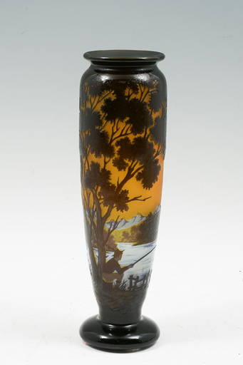 GALLE REPRODUCTION ART GLASS VASE - Jul 16, 2022 | Burchard Galleries ...