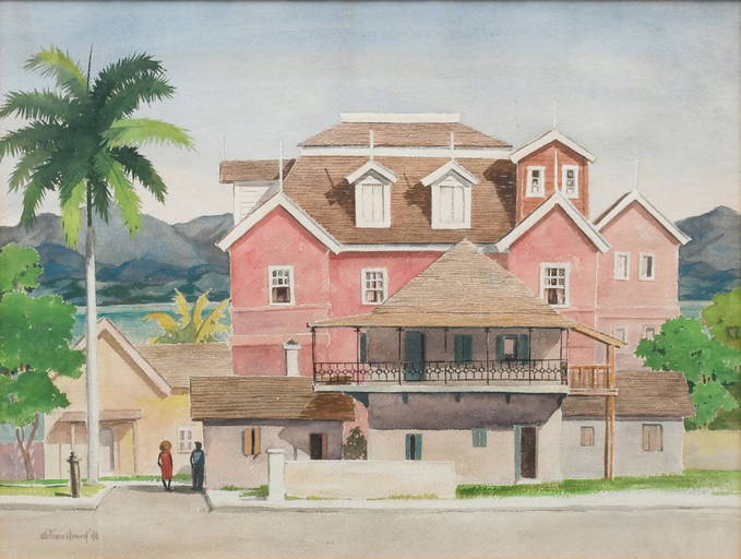William Henry Bahamas Painting 1946