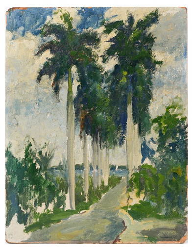 G. HOWARD HILDER KEY WEST OIL/PANEL (#1199) on Aug 13, 2022 | Burchard ...