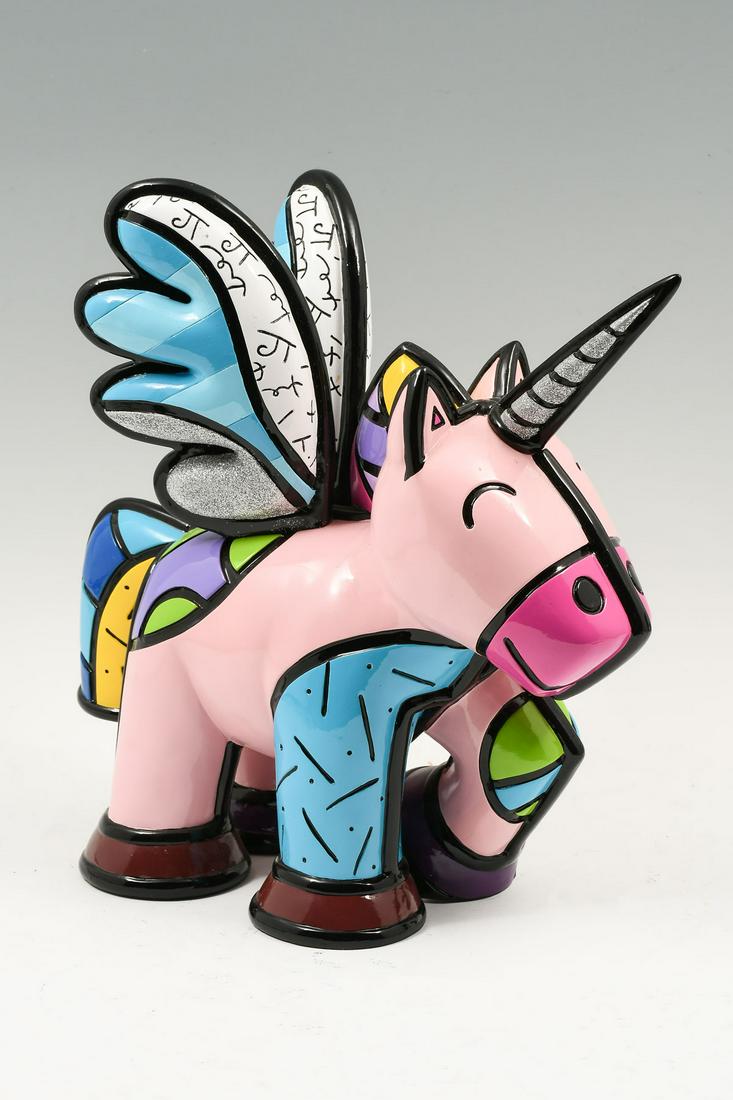 Romero Britto Unicorn Sculpture