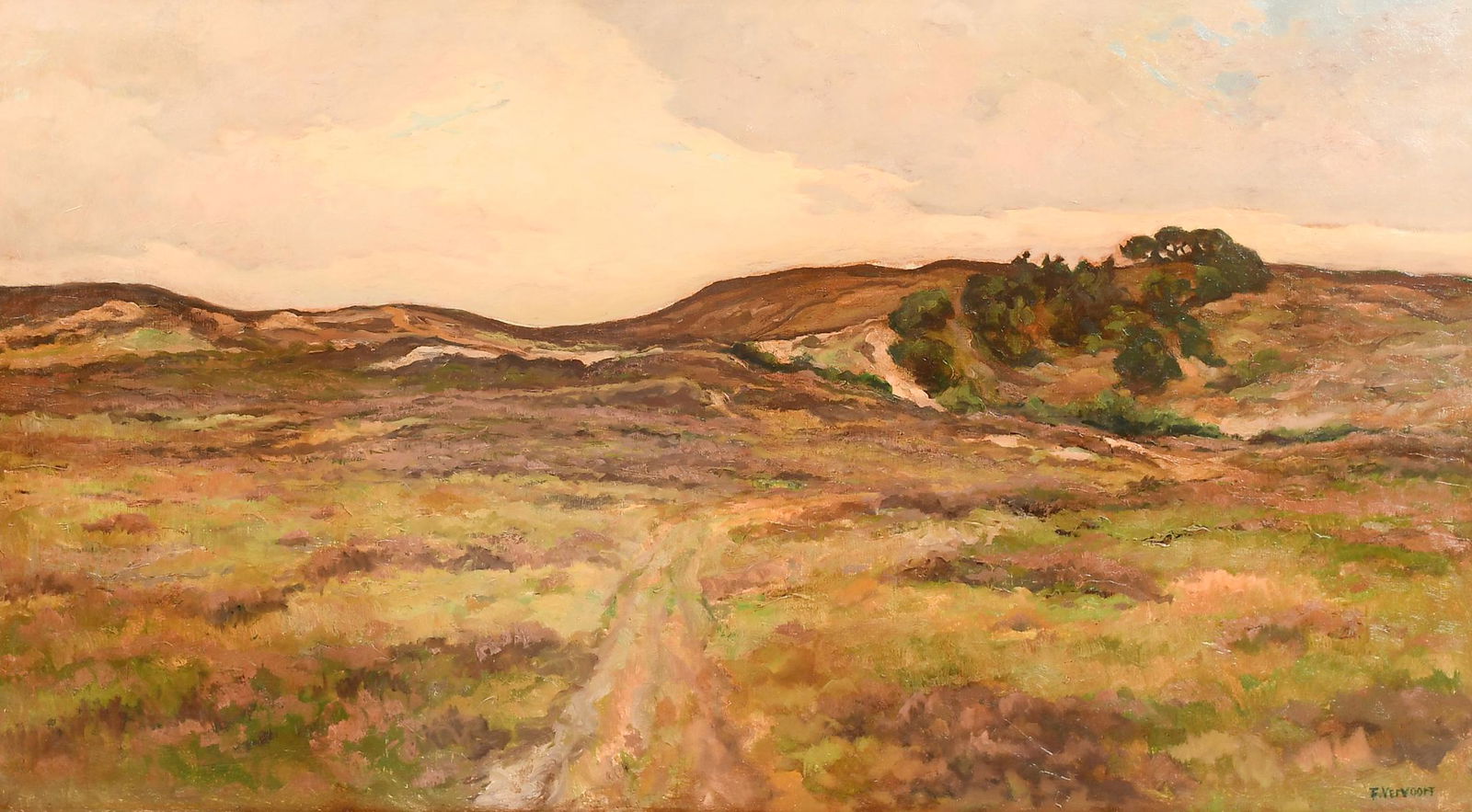 LARGE VERVOORT LANDSCAPE PAINTING - Sep 17, 2022 | Burchard Galleries ...