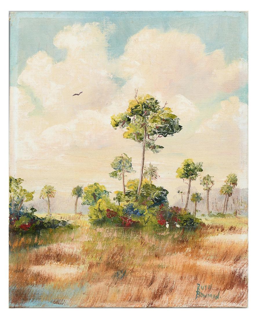 Ruth Bowman Florida Everglades Painting