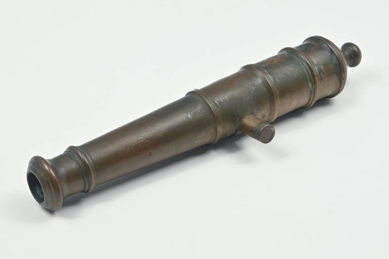 Antique 19th Century Bronze Signal Cannon