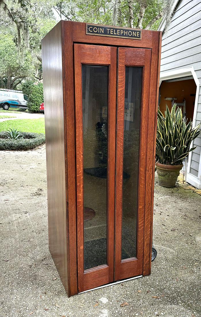 Western Electric Bell System Telephone Booth