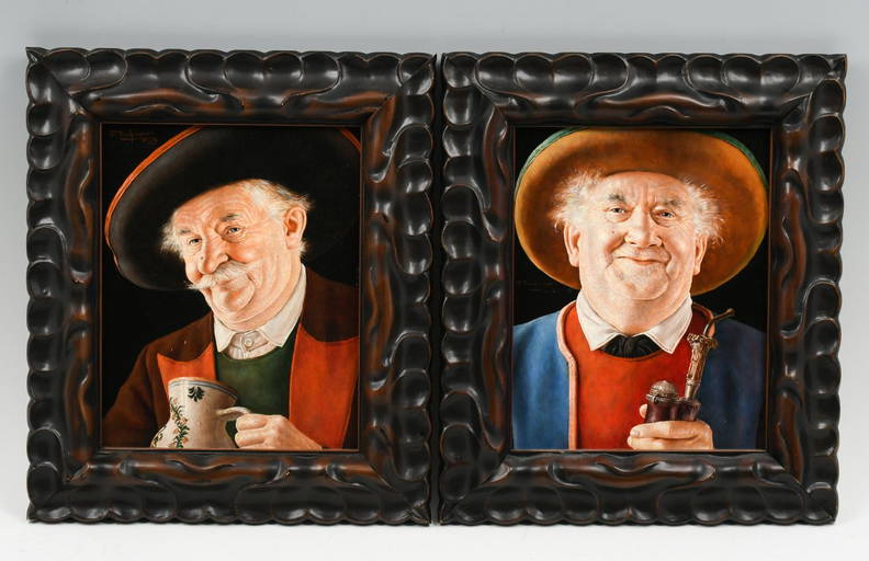 TWO OTTO EICHINGER PORTRAIT PAINTINGS (#1088) on Dec 10, 2022 ...