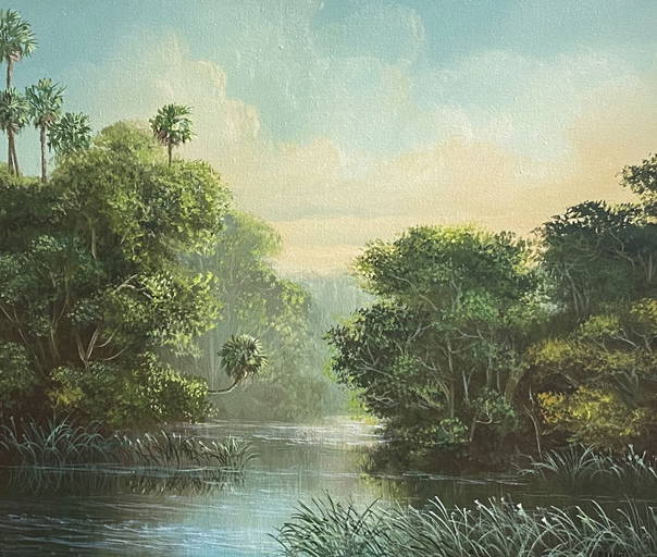 Robert Butler Florida Highwaymen Painting