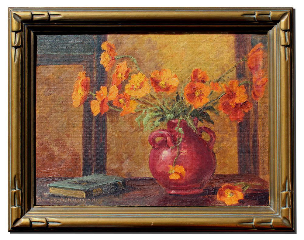 308: GRACE RUNYON FLORAL STILL LIFE PAINTING - Feb 19, 2012 | Burchard ...