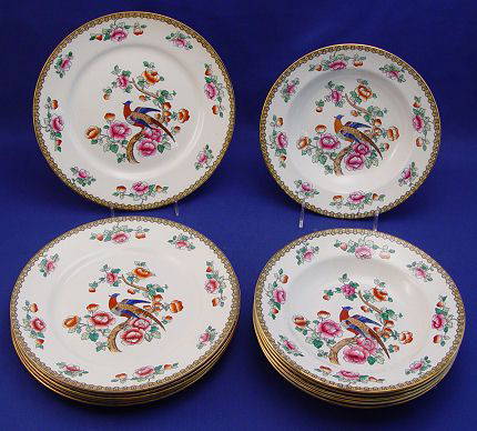 WINKLE WHIELDON WARE PHEASANT PLATES & SOUP BOWLS - Sep 25, 2005 ...