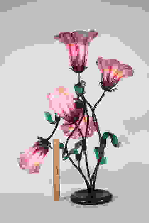 John Cook Studios Glass "lotus" Lamp Auction