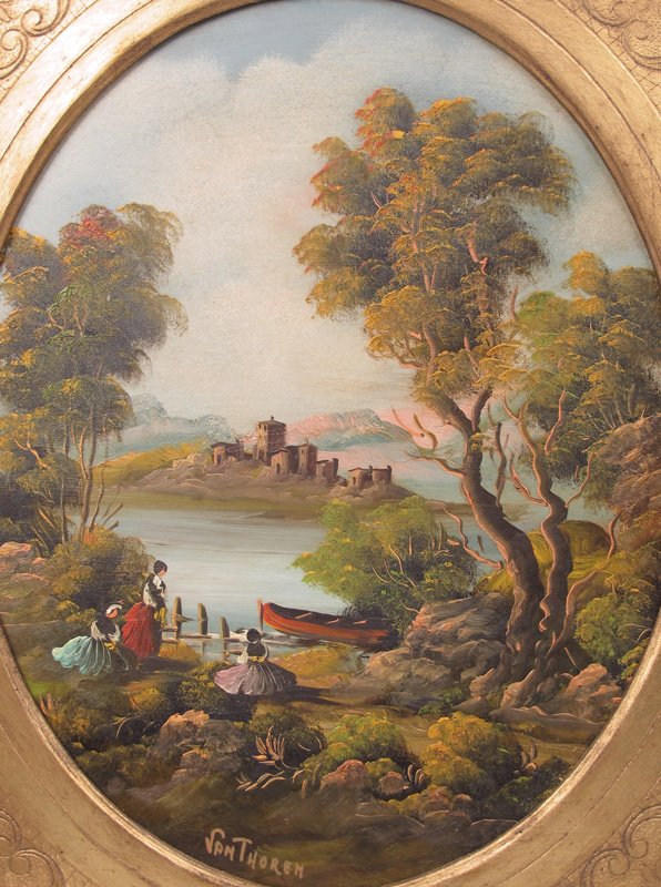 406A: EUROPEAN LANDSCAPE PAINTING SIGNED VAN THOREN - Apr 22, 2012 ...