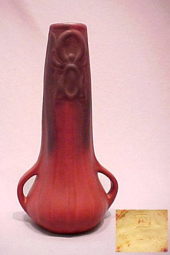 1920's Van Briggle Spider Vase