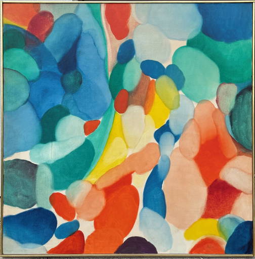 Alice Baber Abstract Painting