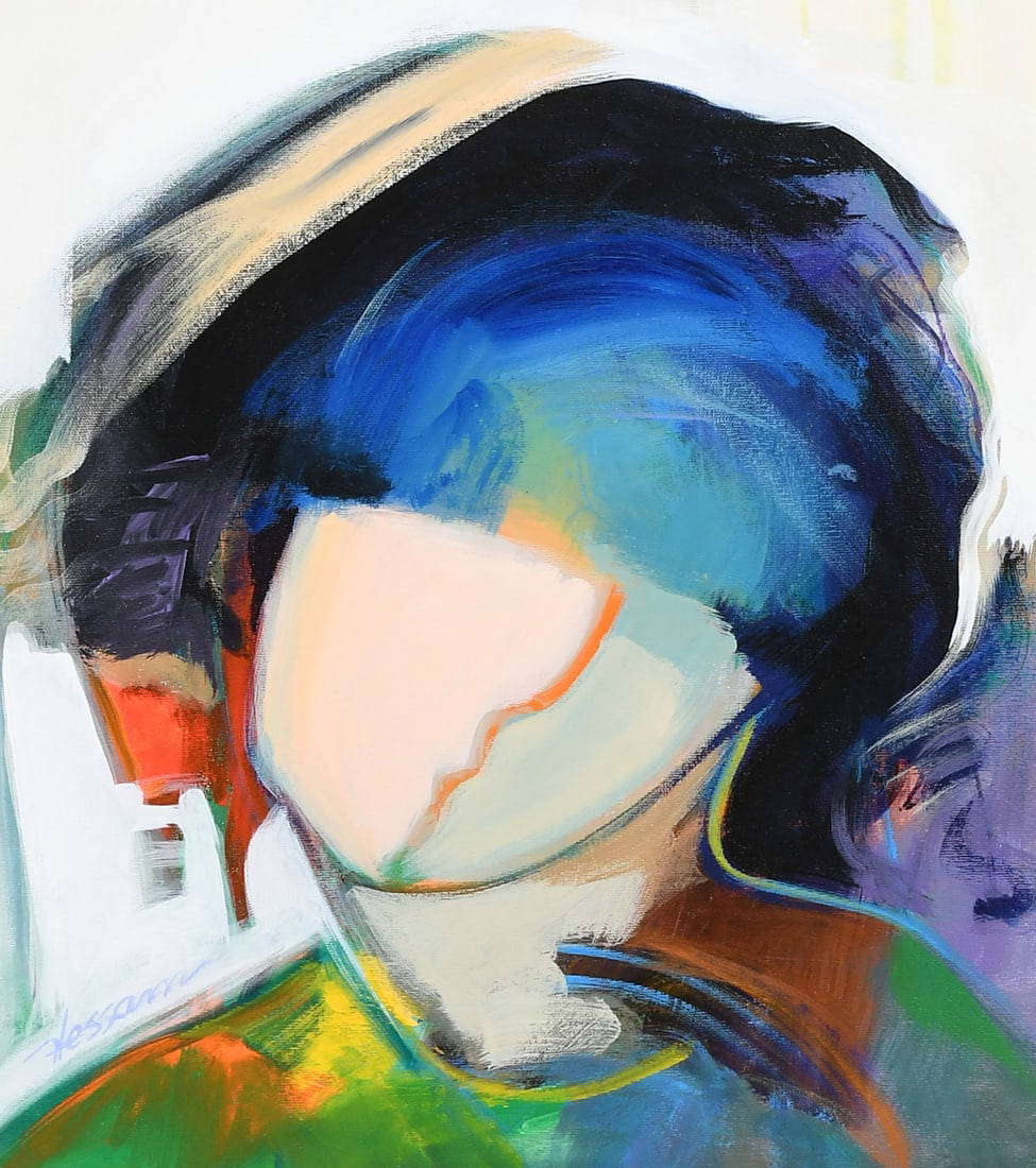 Hessam Abrishami Original Painting ''freestyle'' Auction