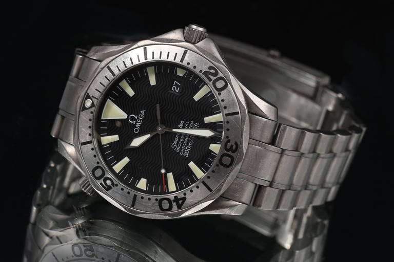 Omega Seamaster Blackwave Face Watch