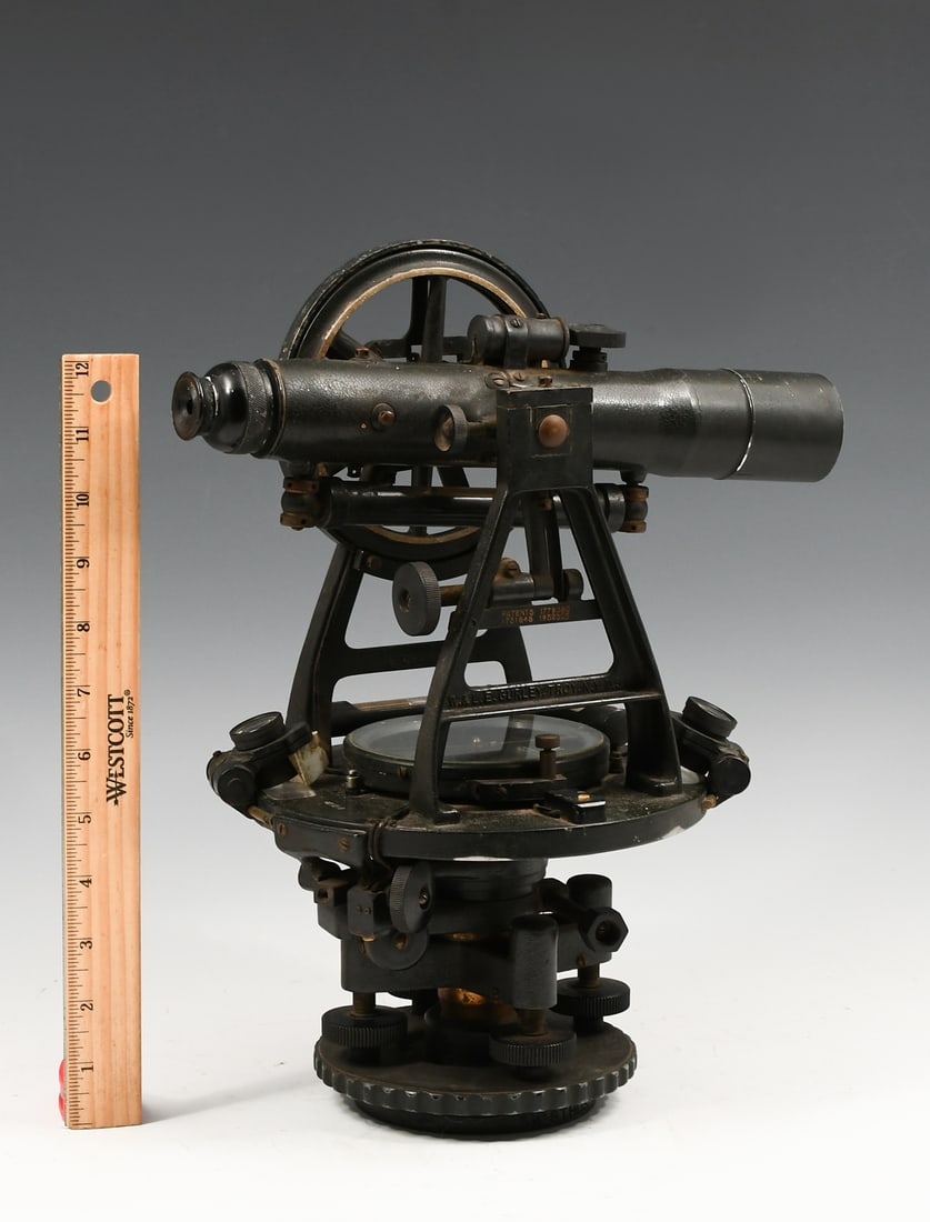 W. & L.e. Gurley Survey Transit Auction