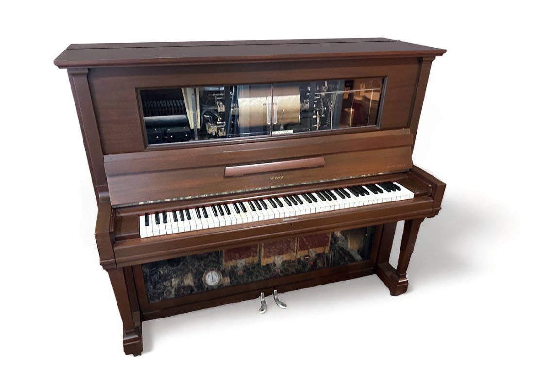 Steinway Reproducer Piano With 100+ Rolls Auction
