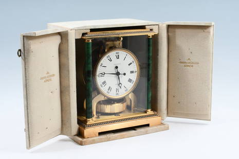 1950s Le Coultre Atmos Clock With Original Box Auction