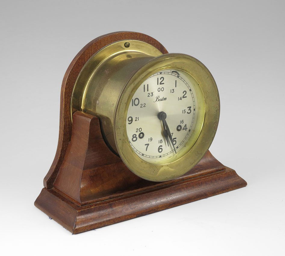 522: CHELSEA "BOSTON" SHIPS CLOCK - Aug 19, 2012 | Burchard Galleries ...