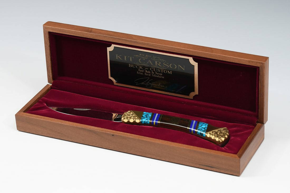 Buck Kit Carson Knife Auction