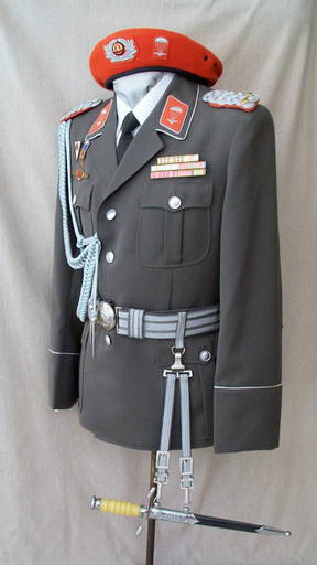 East German Paratrooper Officer Uniform