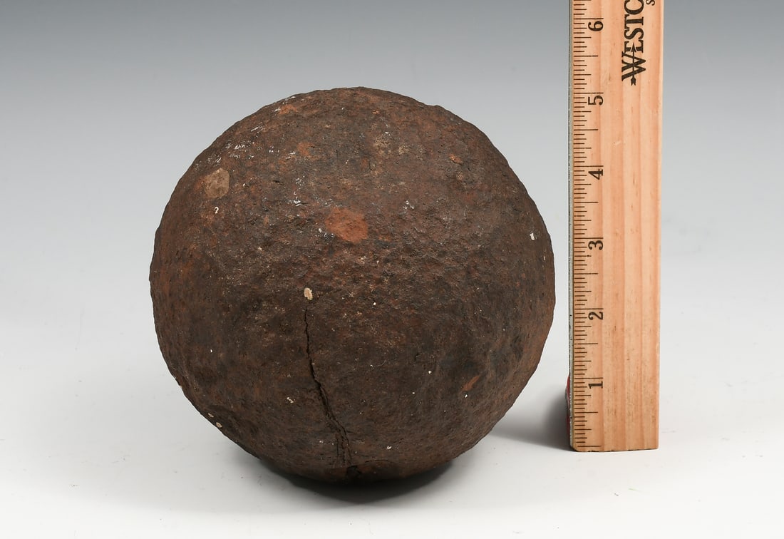 10 Revolutionary War Cannon Balls