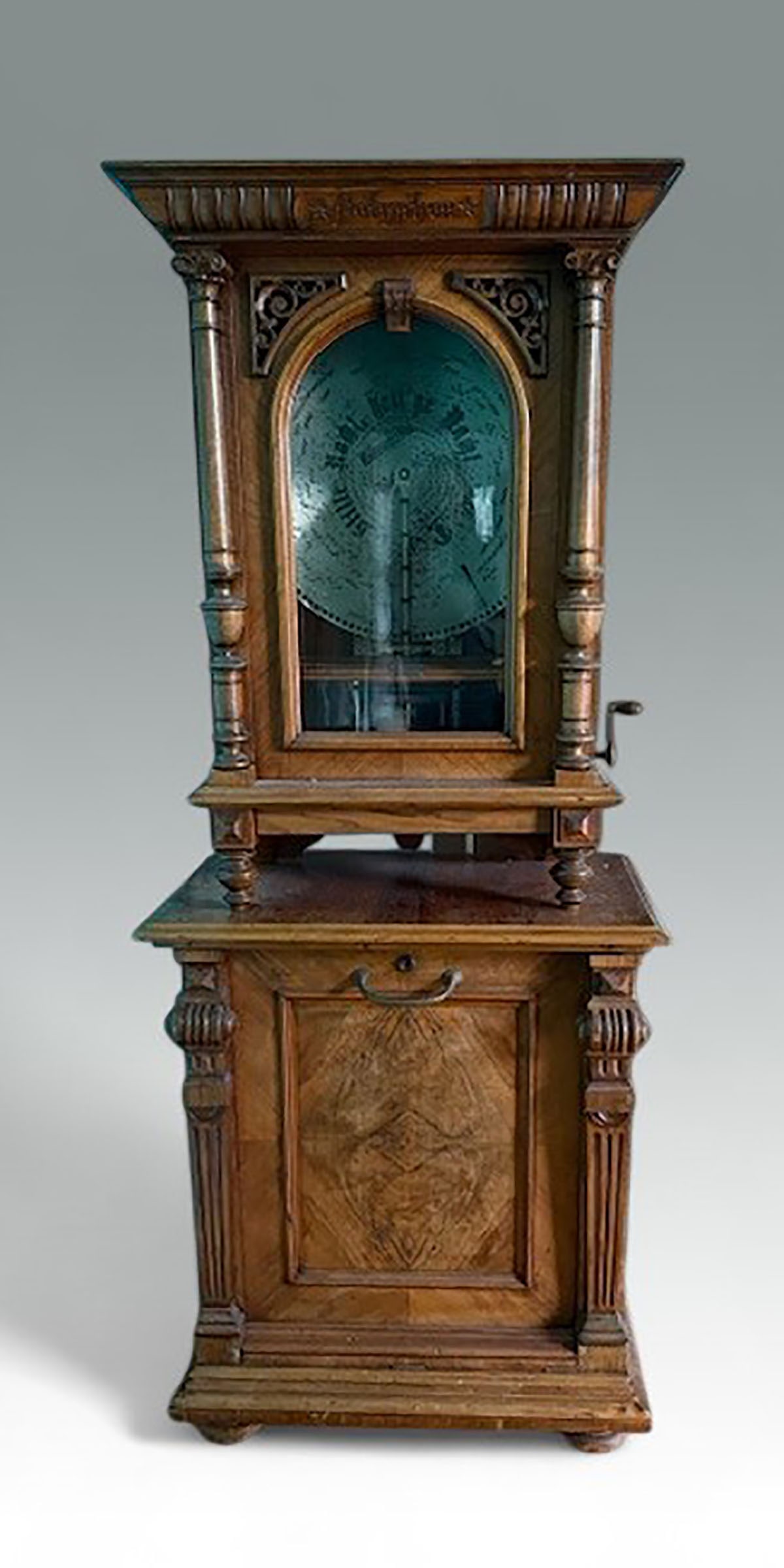 Polyphon Upright Coin Operated Music Box 23 Discs Auction