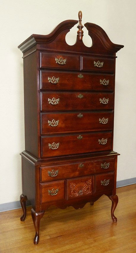 AMERICAN DREW HIGHBOY CHEST - Mar 24, 2013 | Burchard Galleries Inc in FL