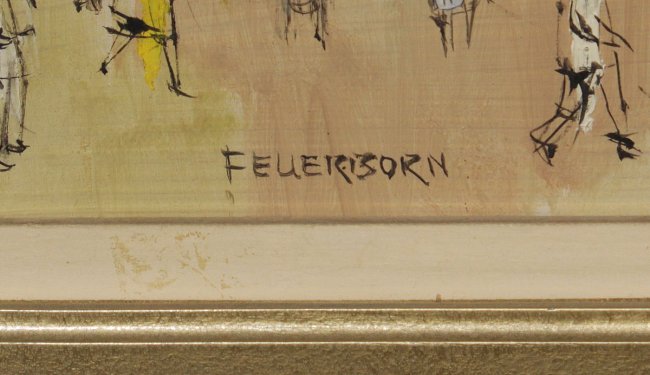 JOSEPH FEUERBORN FRENCH PAINTING : Lot 396
