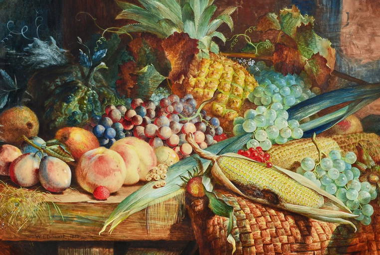 W.e.d. Stuart Still Life Painting