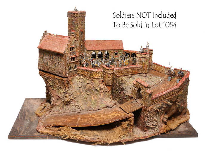 Elastolin Castle For Toy Soldiers