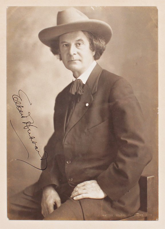 SIGNED ELBERT HUBBARD PHOTOGRAPH