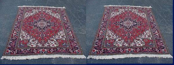 Matching Pair Of Iranian Carpets