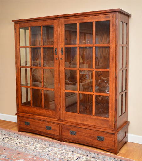 MISSION STYLE DISPLAY CABINET - Jul 20, 2014 | Burchard Galleries Inc in FL