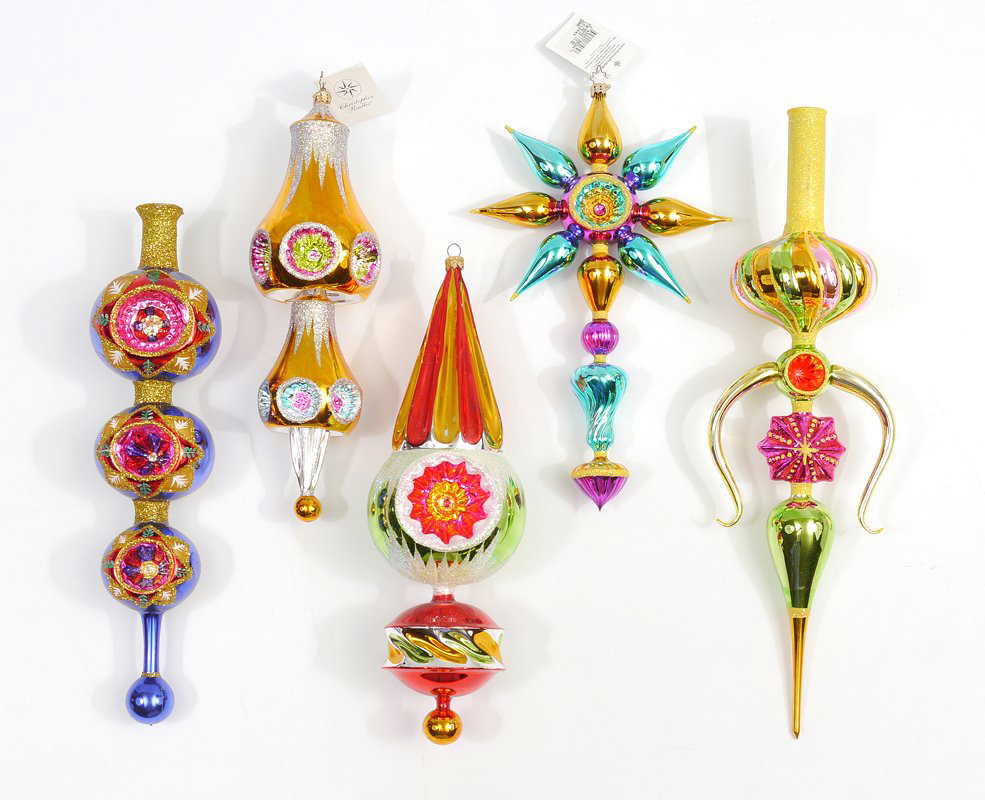 CHRISTOPHER RADKO ORNAMENTS AND TOPPERS CHRISTOPHER RADKO ORNAMENTS AND TOPPERS