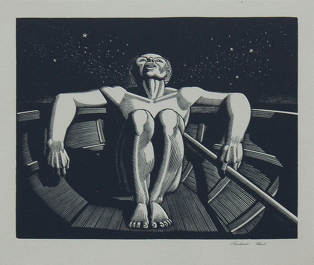 ROCKWELL KENT WOODCUT "THE DRIFTER" - Jan 25, 2015 | Burchard Galleries ...
