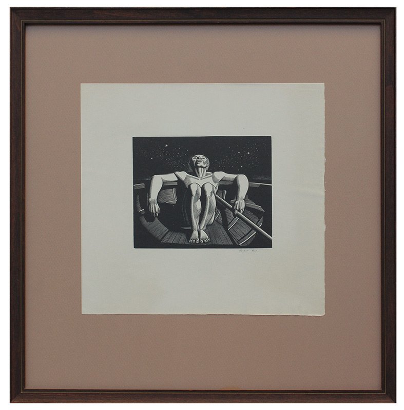 ROCKWELL KENT WOODCUT "THE DRIFTER" - Jan 25, 2015 | Burchard Galleries ...