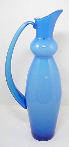 Swedish Orrefors Art Glass Pitcher