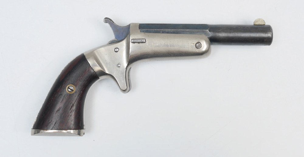 J. STEVENS ARMS ANTIQUE 41 CALIBER DERRINGER PISTOL