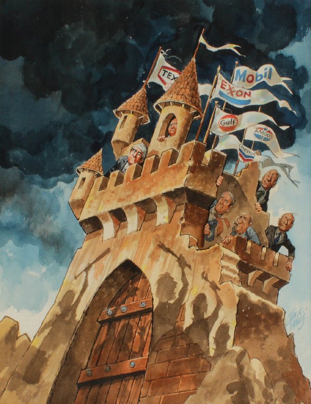JACK DAVIS OIL COMPANY ILLUSTRATION - Feb 22, 2015 | Burchard Galleries ...