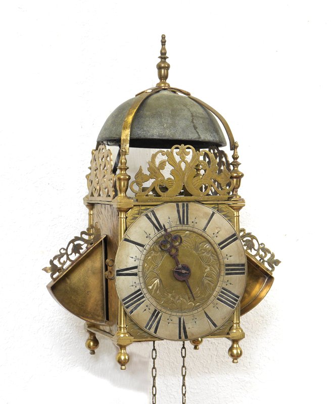 SAMUEL COCKS OF WORCESTER LANTERN CLOCK CA 1690