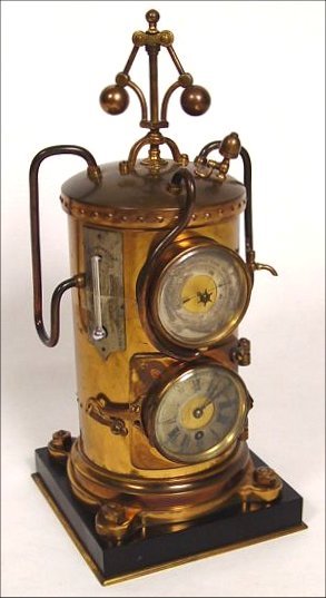 1039: CA 1890 FRENCH VERTICAL STEAM BOILER CLOCK - Oct 23, 2005 ...