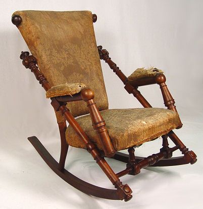 A George Hunzinger 'Lollipop' Rocking Chair - May 31, 2014 | Waterford ...