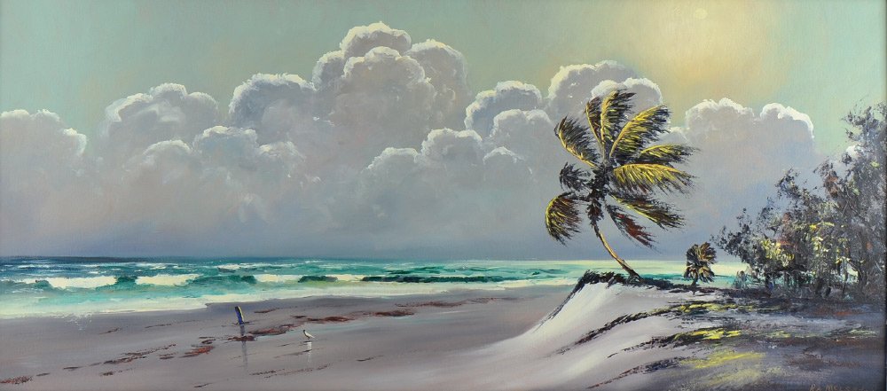 ROY MCLENDON FLORIDA HIGHWAYMEN RIO MAR PAINTING