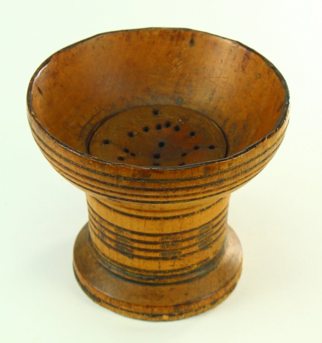 Ea.1800's Treen Ware Turned Wood Ink Sander Pounce Pot - Dec 16, 2018 ...