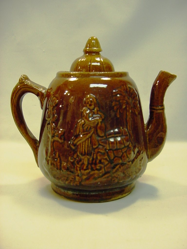 1800's Bennington Teapot, Rebecca at the Well - Dec 15, 2013 | Antiques ...