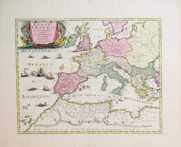 Covens & Mortier, Map of Western Europe - Mar 25, 2017 | Arader Galleries in NY
